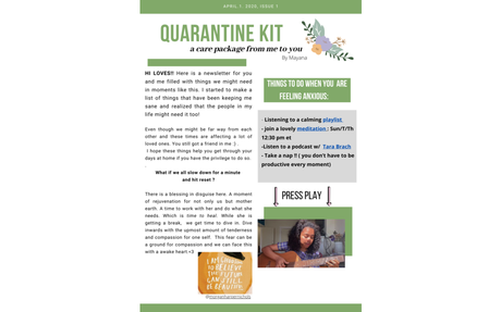 Quarantine Care Package | elink