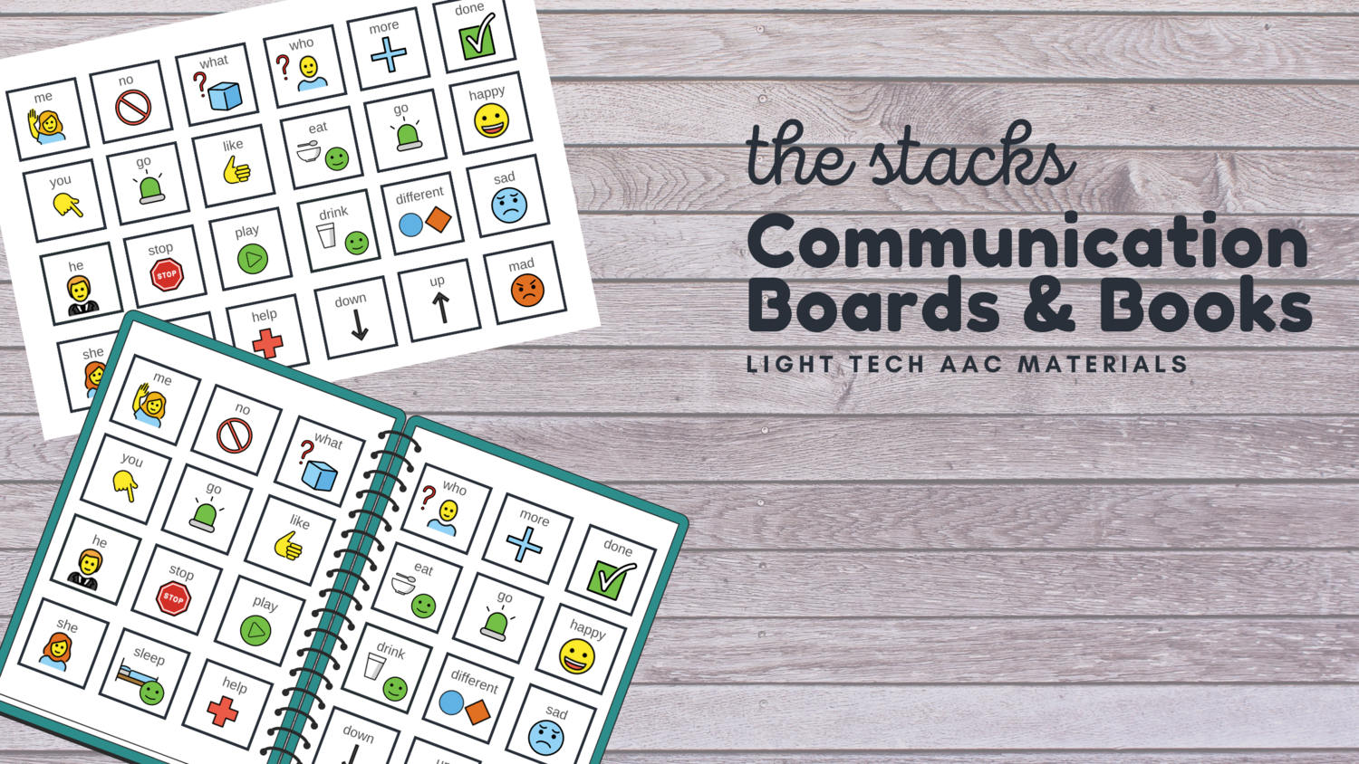 AACcessible - the Stacks- Communication Boards & Books | elink