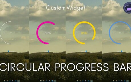 TUTORIAL - Circular Progress Bar - Qt Widgets (CUSTOM WIDGETS | elink