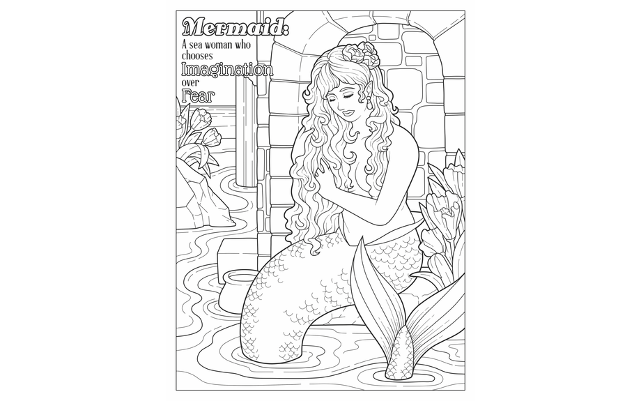 New Steampunk, Mermaids, Sweet Treats, Love & More Coloring Pages ...
