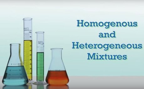 Homogeneous and Heterogeneous Mixtures | elink